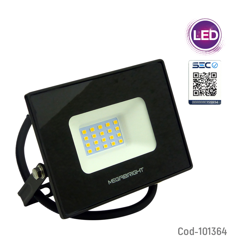 Kolm | Foco Halogeno LED 20W Megabright, Luz Calida, Certificado