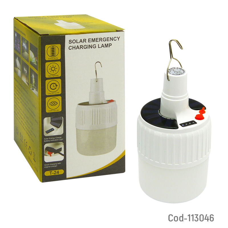 Kolm | Lampara LED Solar Recargable, SL-24