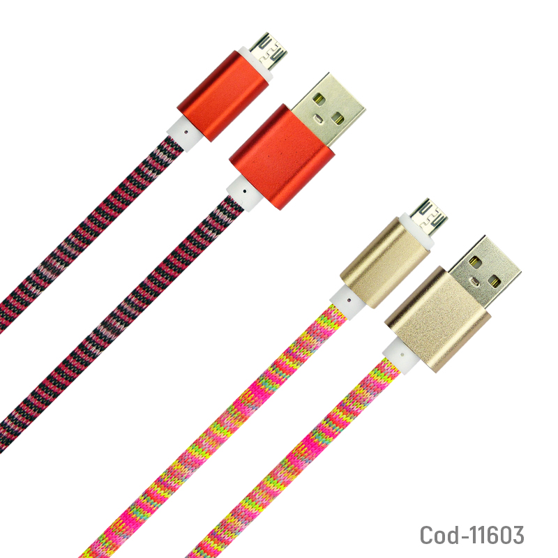 Kolm | Cable USB Micro 5 Pin Reforzado