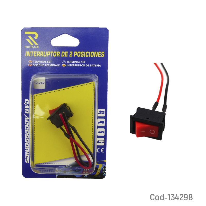 Kolm | Interruptor De 2 Posiciones Modelo Mini De 2 Patas Con Cable De ...