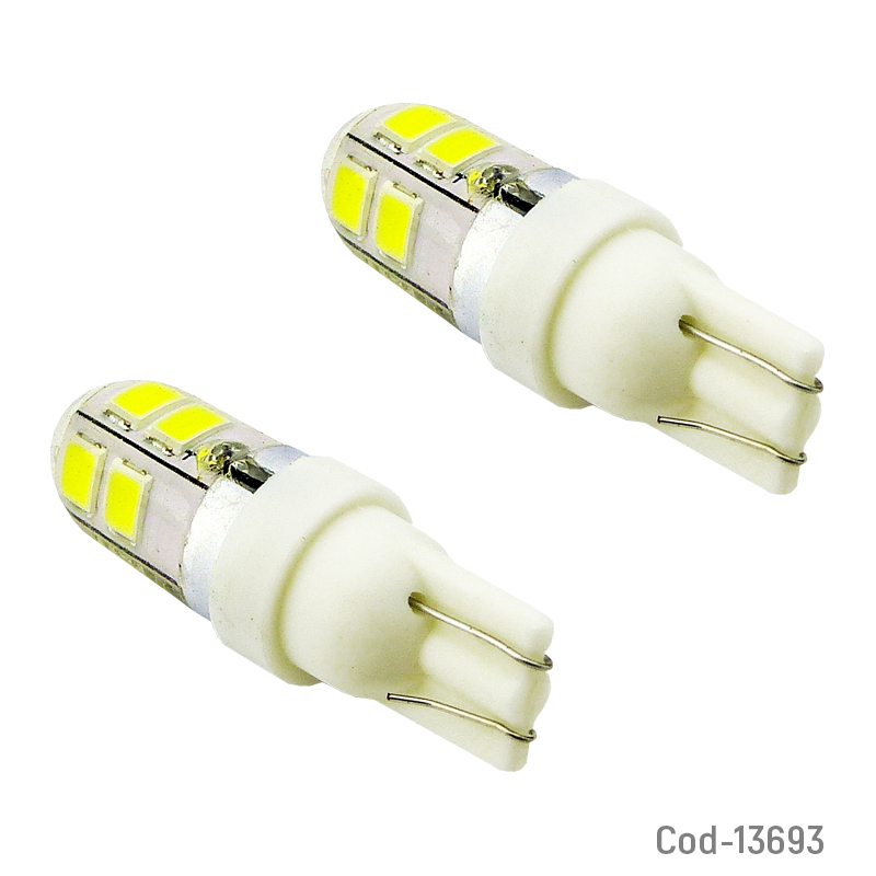 Kolm | Luz LED, Cola De Pez, Con 9 LED 2835, Luz Blanca, 12V, Set X 2 ...