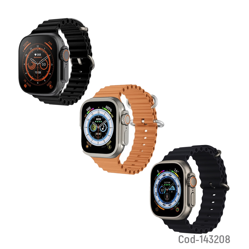 Kolm | Reloj Smartwatch Para Smartphone Modelo T800 Con Pantalla 1.99 ...