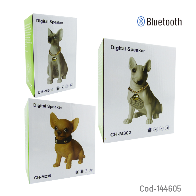 Kolm | Parlante Recargable Bluetooth Con Diseño De Perro O Gato Modelos ...