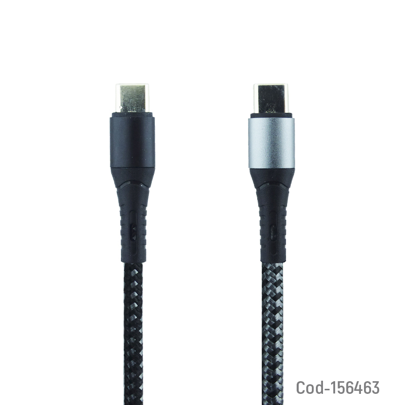 Kolm | Cable Macho Doble Type-C Modelo XF-169 De 66 Watt, Datos Y Carga