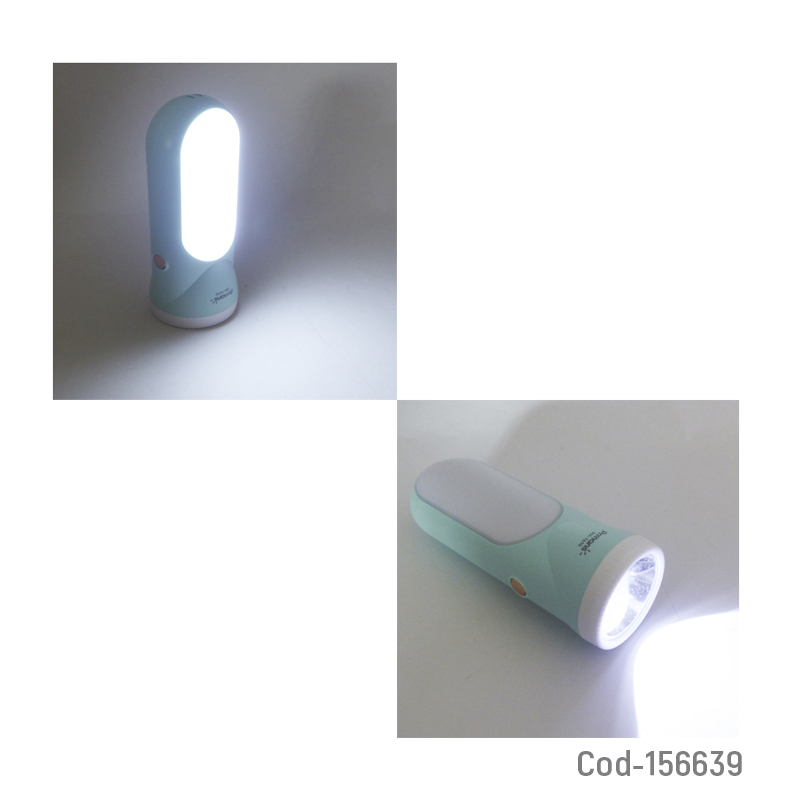 Kolm | Linterna De 1 LED Mas COB Modelo PM-7610 Marca PRMANS Recargable ...