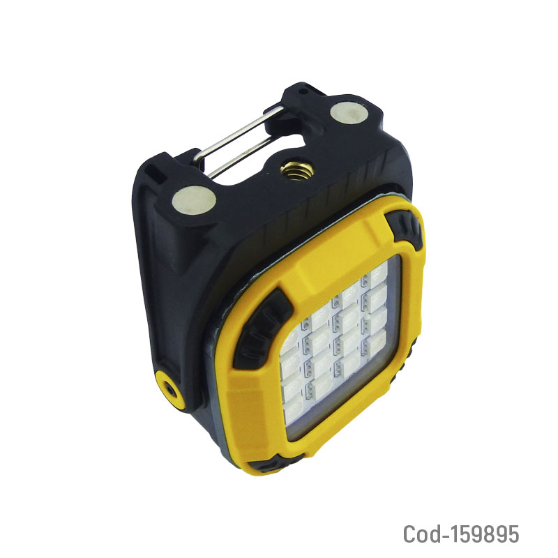 Kolm | Linterna LED Con Iman Modelo W8129-2 Con Funciones Y Luz ...