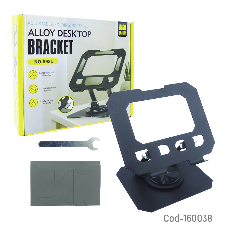 Kolm | Porta Tablet Y Notebook Para Sobre Mesa De Aluminio En 2 Colores ...