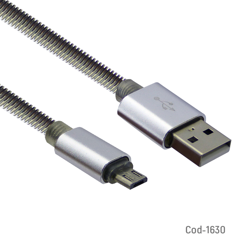 Kolm | Cable USB Micro 5 Pin Metal