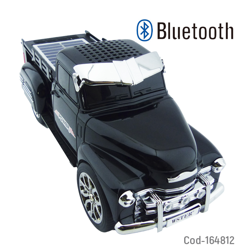 Kolm | Parlante Recargable Modelo WS-095 Camioneta Solar Con Conexion ...