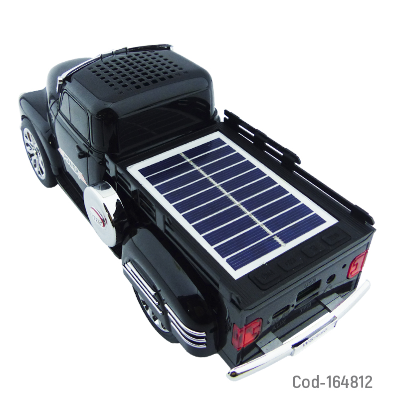 Kolm | Parlante Recargable Modelo WS-095 Camioneta Solar Con Conexion ...