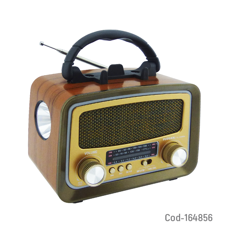 Kolm | Radio Multibanda Mini Marca YUEGAN Modelo YG-1086 Recargable ...