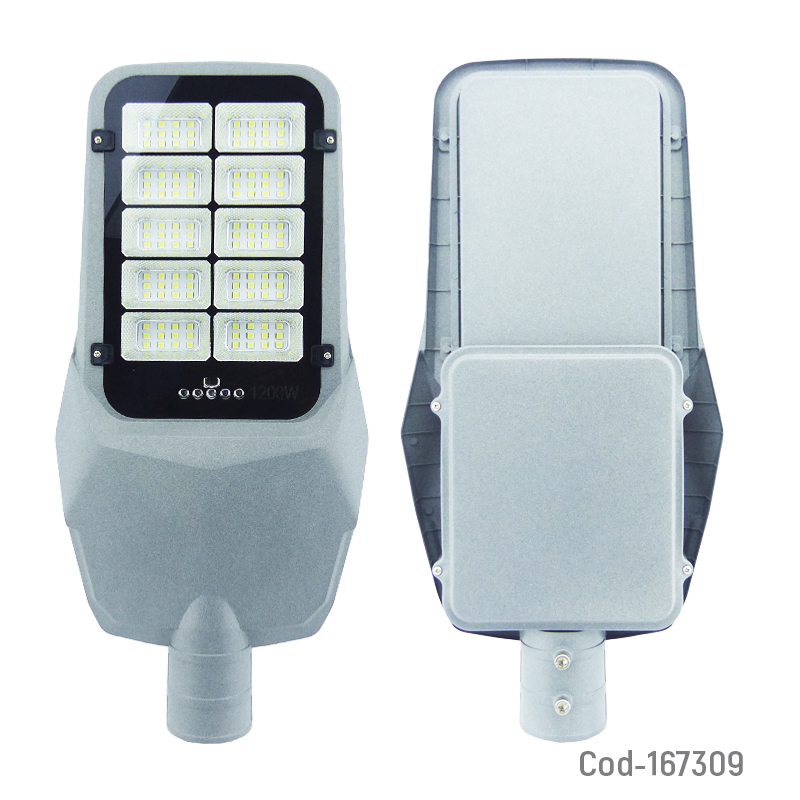 Kolm | Foco Con Brazo Solar De 1200 Watt, 120 LED En 10 Placas, De ...