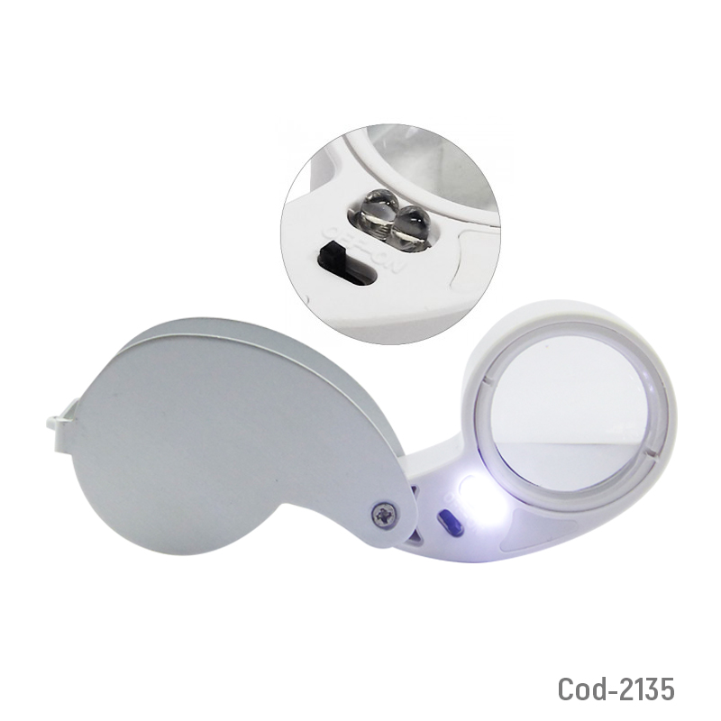 Kolm | Lupa Joyero Con Luz LED