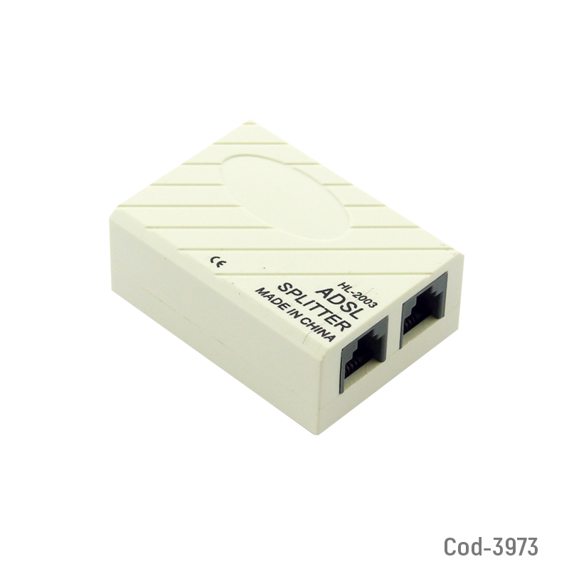 Kolm | Roseta ADSL Splitter PC