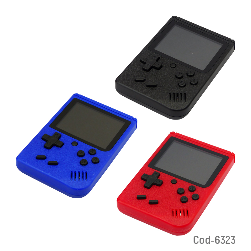 Kolm | Mini Consola Portatil De Video Juegos 400 En 1, Pantalla TFT 2.4”